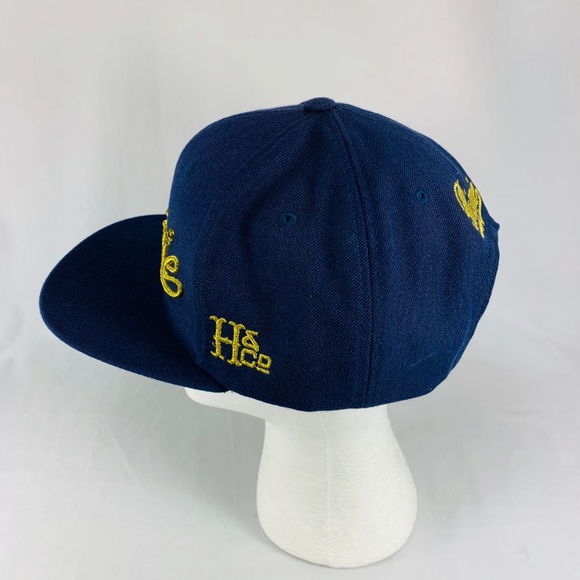 H&Co | Accessories | New Blue Gold Biggie Snapback Hat | Poshmark